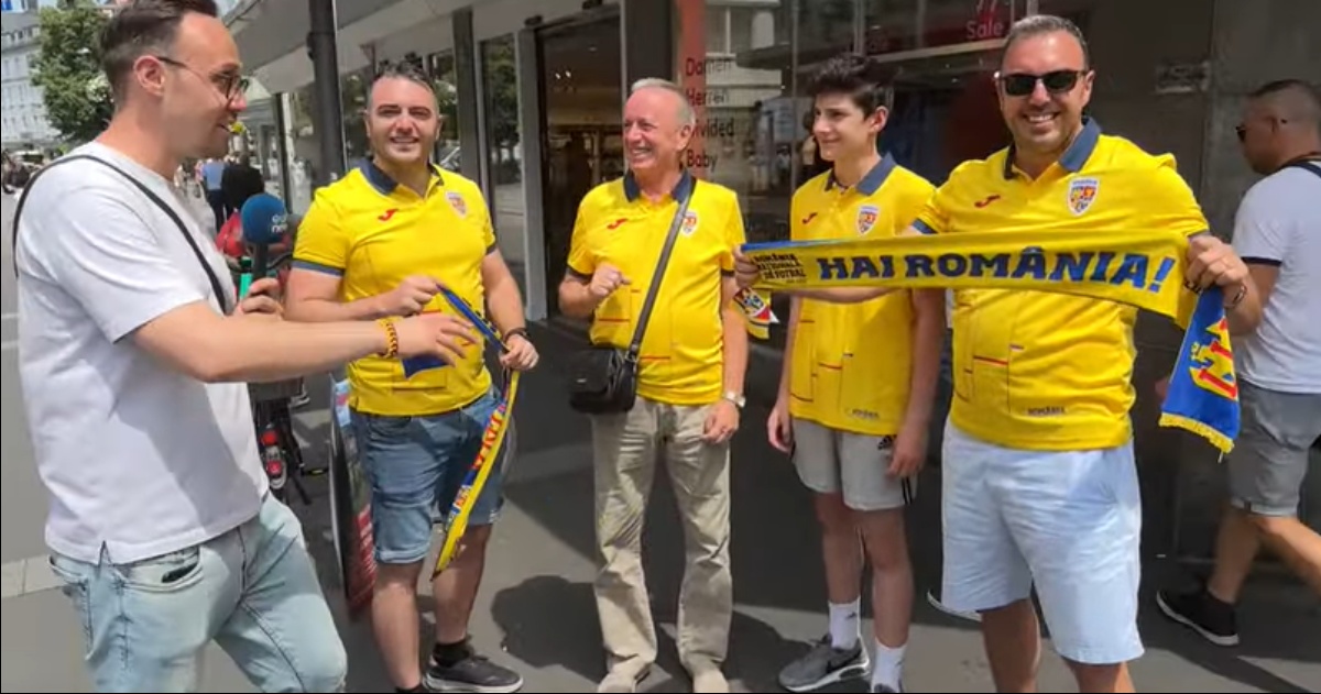 Un bunic român și-a reunit copiii și nepoții plecați în străinătate la ...