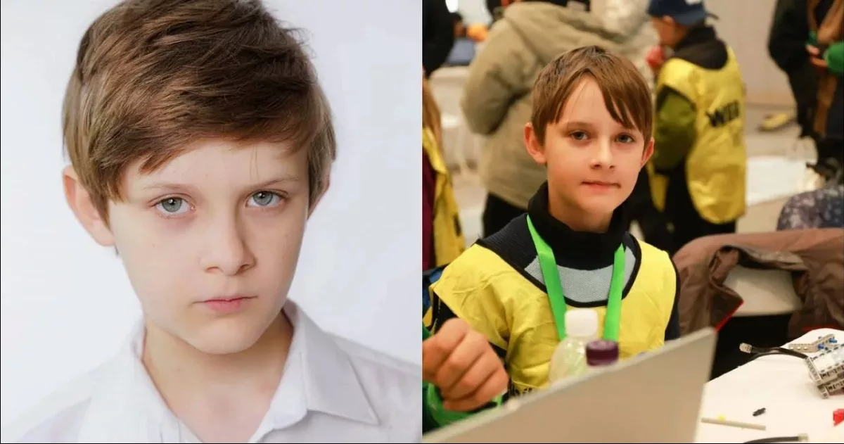 Copil român din Anglia, unul dintre cei mai deștepți din lume. Are o ...